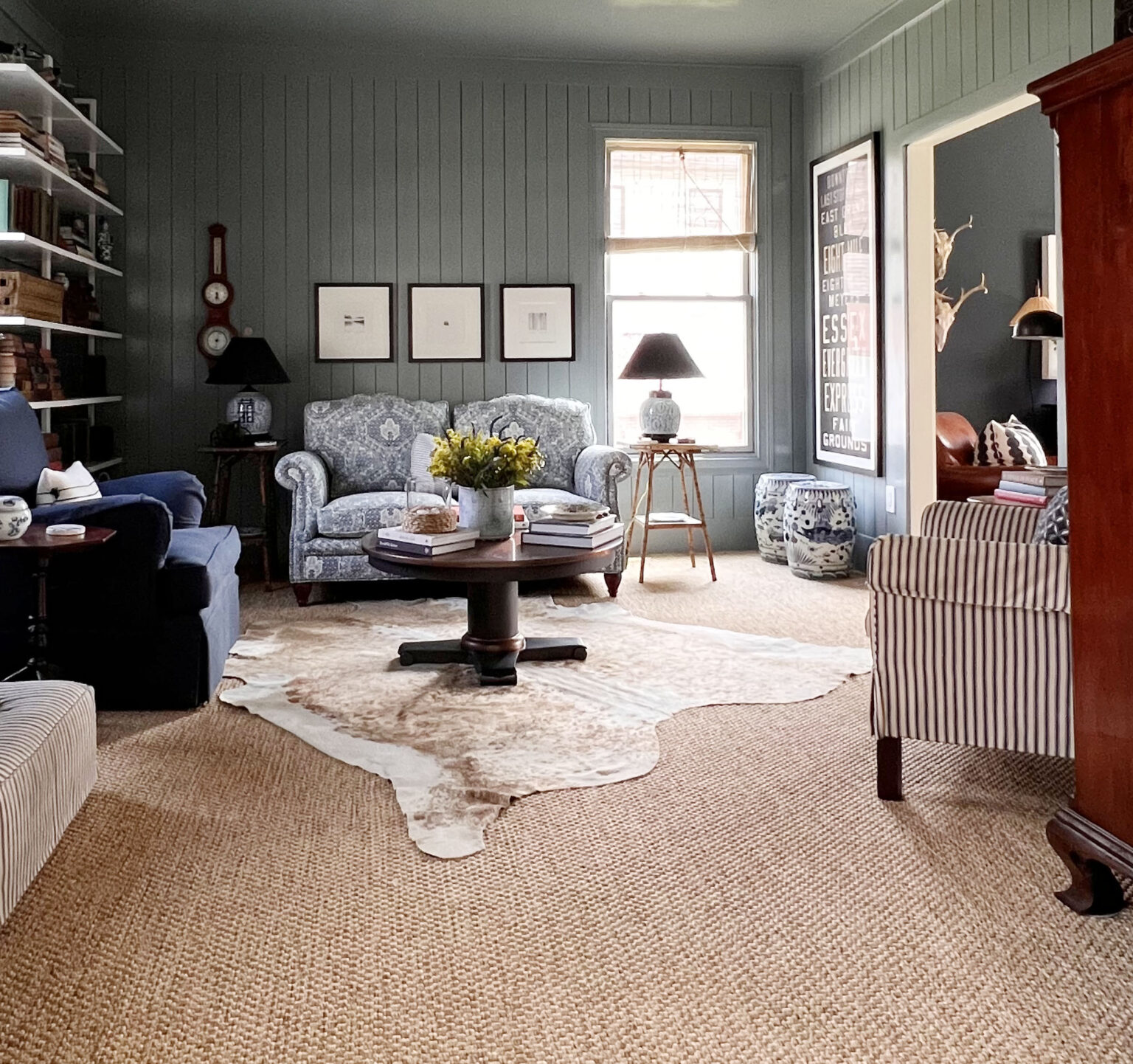 Timeless Texture: Designer Kerry Moylan’s Library Transformation